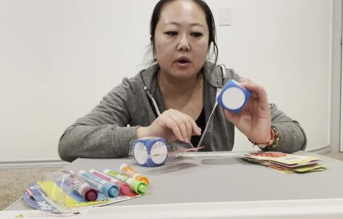 100 fun ways of learning Chinese (1) Dry Erase Cube (Video & Lesson plan)