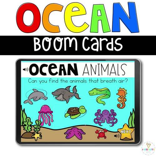 Ocean Animals Worksheets, Printables and Digital Unit | Science Ocean ...