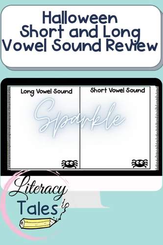 Halloween Short and Long Vowel Sound Activities & Worksheets | TPT