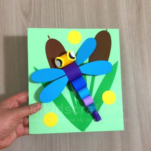 Dragonfly Summer Spring Craft Insect Animal Bug Activities Art Crafts ...
