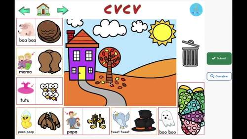 Apraxia Game - Build a Turkey - Speech Therapy/ Thanksgiving | TPT