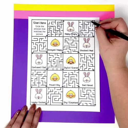 SEL Spring Counseling Activities Feelings and Positive Affirmation ...