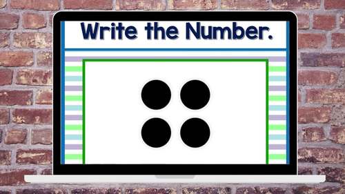 Subitizing Interactive PowerPoint Activity Check It | TPT