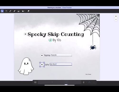 Halloween Counting within 120 - Digital and Print! by Shea Creative