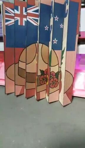 Anzac Day Crafts Agamograph Art Poster Remembrance Day | Veterans Day ...