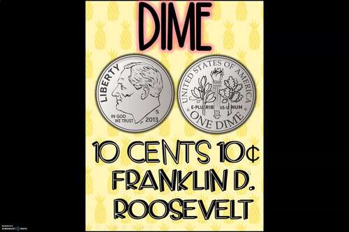 Tropic Like it's Hot Money Posters by Julia's Colorful Classroom