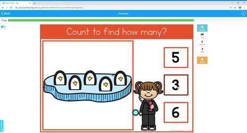 Counting and Comparing Numbers 1 to 20 Boom Cards by Little Achievers