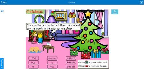 Christmas Search and Find for BOOM Cards by Old School Speech | TPT
