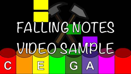 Hammer Ring - Boomwhacker Play Along Video & Sheet Music by Mr G Music Tech