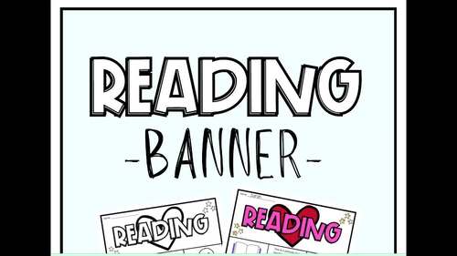 Reading Banner for Read Across America Week Low Prep Writing Project ...