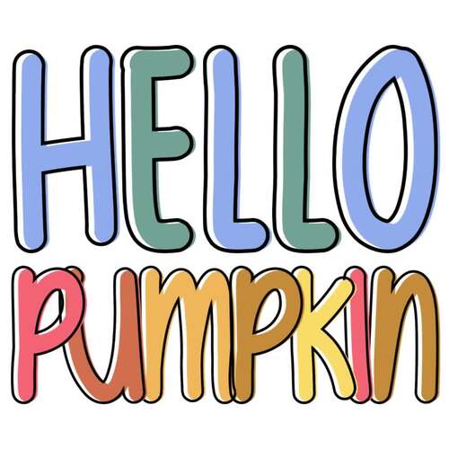 Pastel Doodle Alphabet fall, Autumn bulletin board letters font for ...