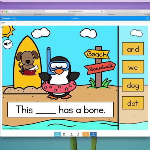 Simple Sentences Boom Cards™ | Kindergarten Distance Learning | TpT