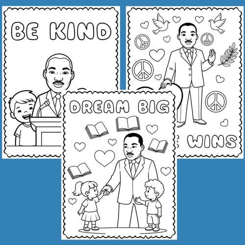 Kindergarten January MLK Day: I Have A Dream & Martin Luther King ...