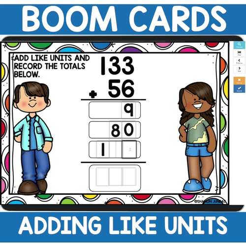3 Digit Addition with Regrouping using Boom Cards | TPT
