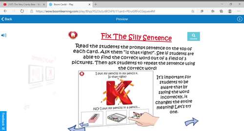 Fix Silly Sentences for Final Consonant Deletion BOOM Cards | TPT