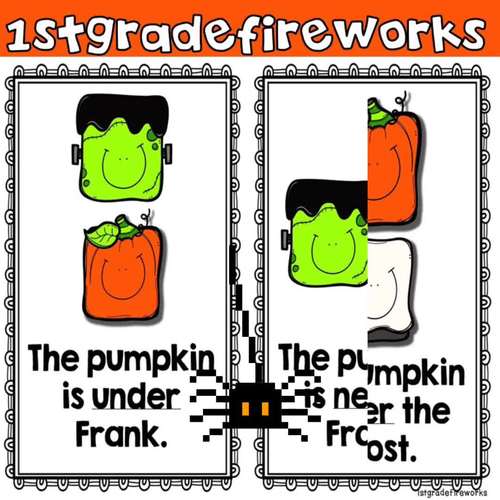Halloween Prepositions - Where is the Pumpkin? by 1stgradefireworks