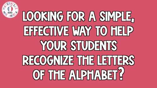 French Alphabet Mini Books | Low Prep Letter Recognition & Handwriting ...