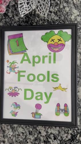 April Fools Day Poster | April 1 Classroom Decor | Funny Classroom ...
