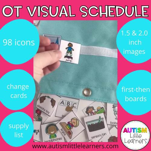 OT Visual Schedule by Autism Little Learners | TPT