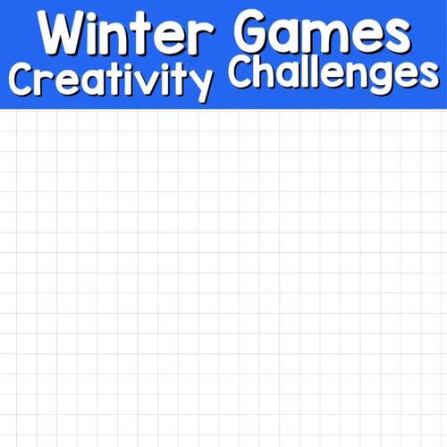 Winter Games 2026 Creativity Activities Morning Work, STEM Sub Plans ...
