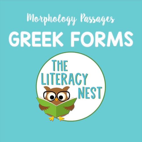 Morphology Reading Passages for Greek Forms by Emily Gibbons The ...