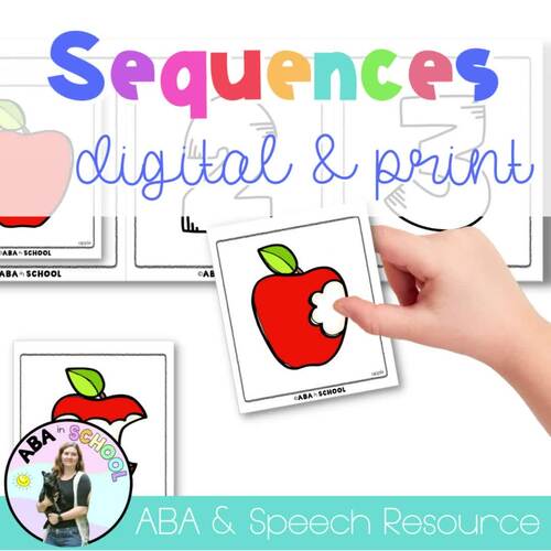 Sequencing Stories with Pictures | SIMPLE Sequence of Events Visual Skills