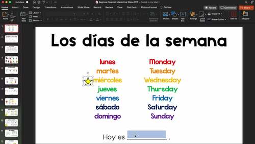 Beginner Spanish Interactive Slides in PowerPoint | Introductions ...