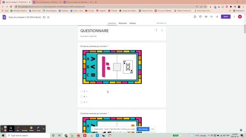 3 Quiz: Les nombres 1 à 50 Google Forms™ by Mme Bock | TPT