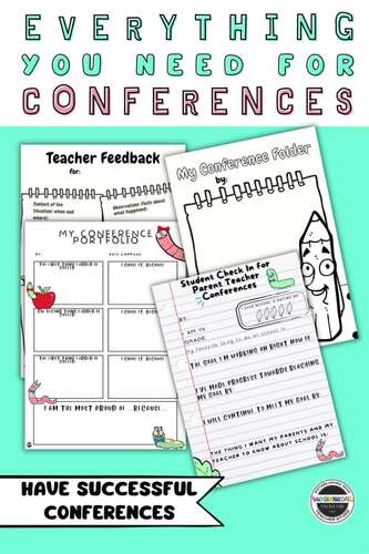 Everything You Need for Parent Teacher Conferences | Print and Go