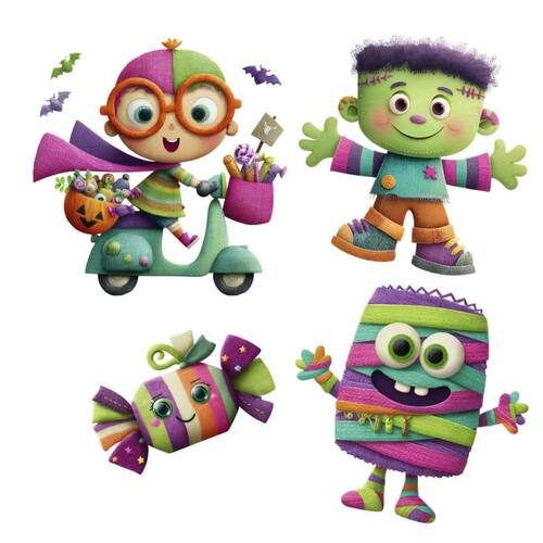 Editable Halloween Door Decoration Kit - Printable Halloween Boo Crew