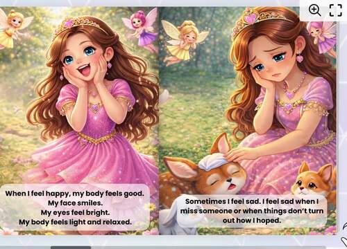 Social Story: Understanding Emotions & Body Clues by Little Gummy Creatives