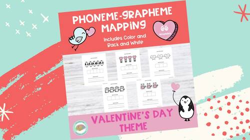 Orthographic Mapping- Valentine's Day Theme by Celebrating Neurodiversity