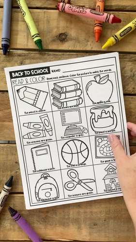 Back to School Worksheets - NO PREP Math & Literacy Printables by ...