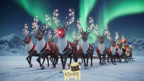 Reindeer Wrap Christmas Choir Rap Song Instrumental Track No Vocals