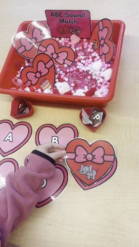 Valentine's Day Alphabet Activity | Letter & Sound Recognition for Pre ...