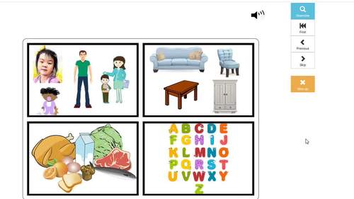 Boom (TM) Receptive ID of Class Category, ABA, Autism, Distance Learning