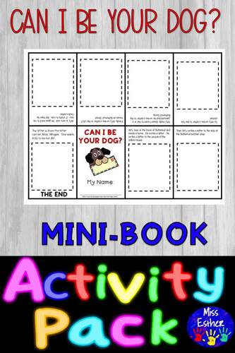 Can I be your Dog? - 12 Resource Pack with Boom Card Bonus by Miss Esther