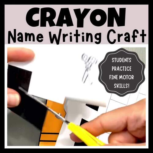 Back to School Craft | Preschool & Kindergarten Name Craft | Back to School