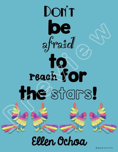 Herencia Hispana | Hispanic Heritage Month Inspirational Quotes Posters