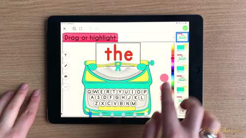 Sight Words Activities Seesaw by CrazyCharizma | TpT