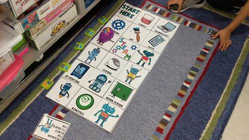 Bee Bot Dash Mouse Sphero STEAM Activity Mat by Miss Tech Queen