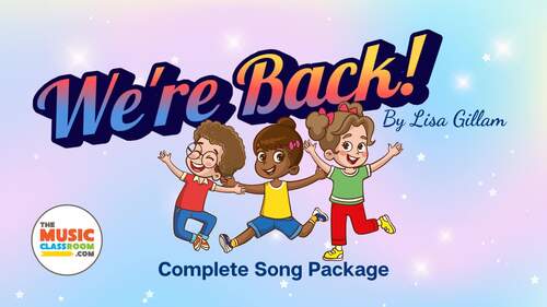 Back to School Song Package - Solo Response Name Game - Welcome Song