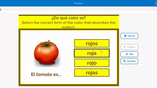 Spanish Adjectives - How to Describe Nouns in Spanish by NATAM | TPT
