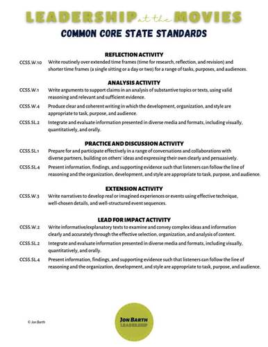 Breakthrough Movie Guide - Questions - Worksheets - Leadership Activities