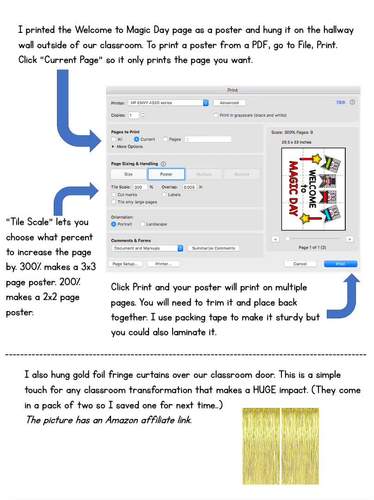 Magic Day Classroom Transformation by Mande Land | TPT