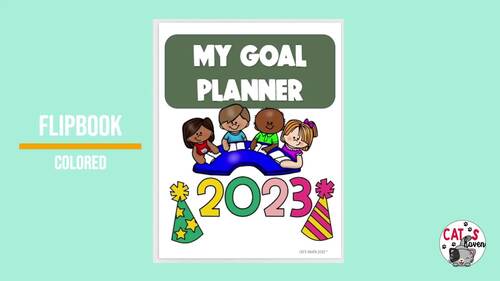2024 Goal Setting | New Year Activities by Cat's Haven | TPT