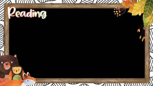 EDITABLE November (Fall Creatures) Daily PowerPoint Slides AND Google ...