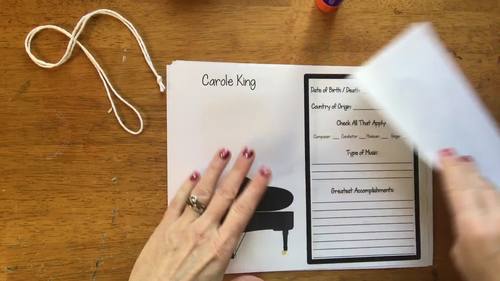 Composers and Musicians, Biography, 3D Pinwheel Project, Famous Women ...