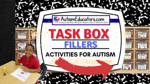 Trace Copy and Write Sentences PRONOUNS Task Box Filler for Special ...