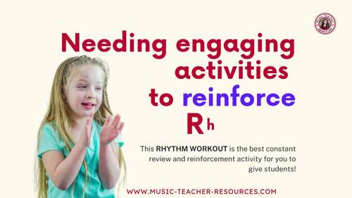 Rhythm Worksheets for Rhythm Reading Practice and Note Value Review
